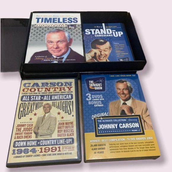 Media | Johnny Carson Dvd Collection The Tonight Show | Poshmark